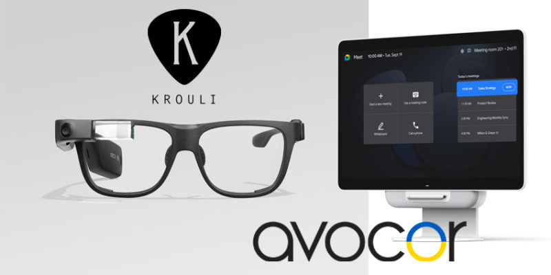 Krouli, Avocor Explore Google Glass and Google Meet at ISE 2022 - XR Today
